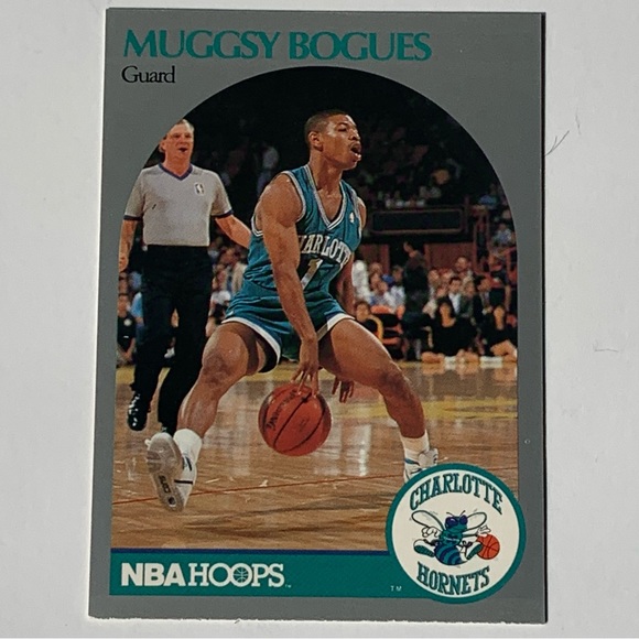 NBA HOOPS | Toys | 99 Nba Hoops Charlotte Hornets Muggsy Bouges 50 ...